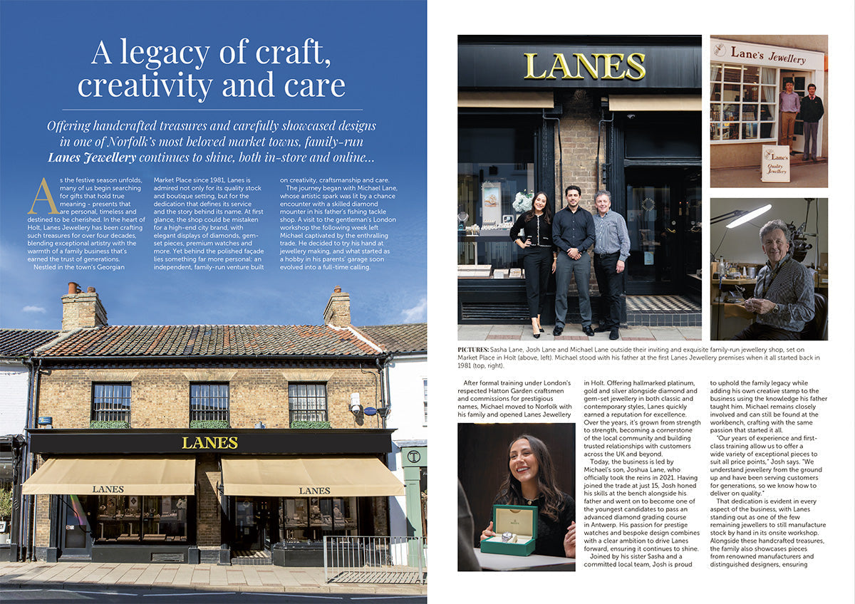 A legacy of craft, creativity and care – LanesJewellery